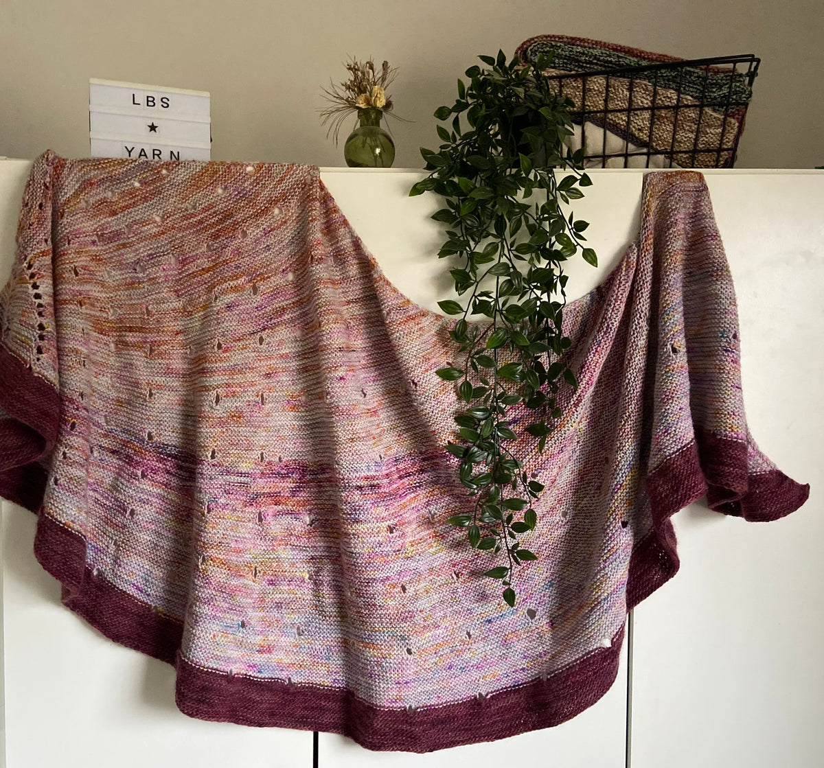 The Dotted Rays Shawl - A Pattern Review – Little Bishes Stitches Hand ...